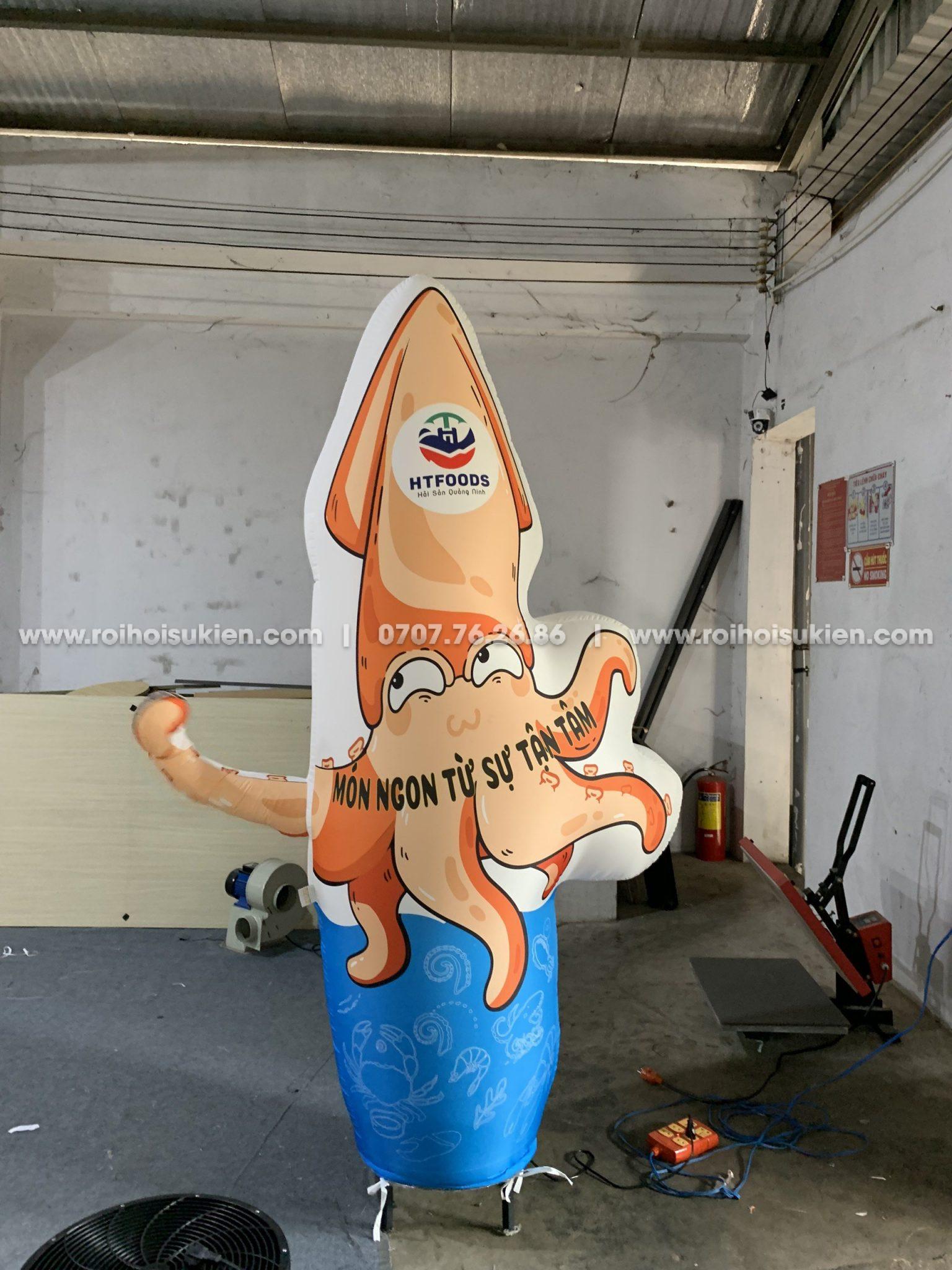 Sản xuất, thiết kế rối hơi quảng cáo, RỐI VẪY TRƯNG BÀY