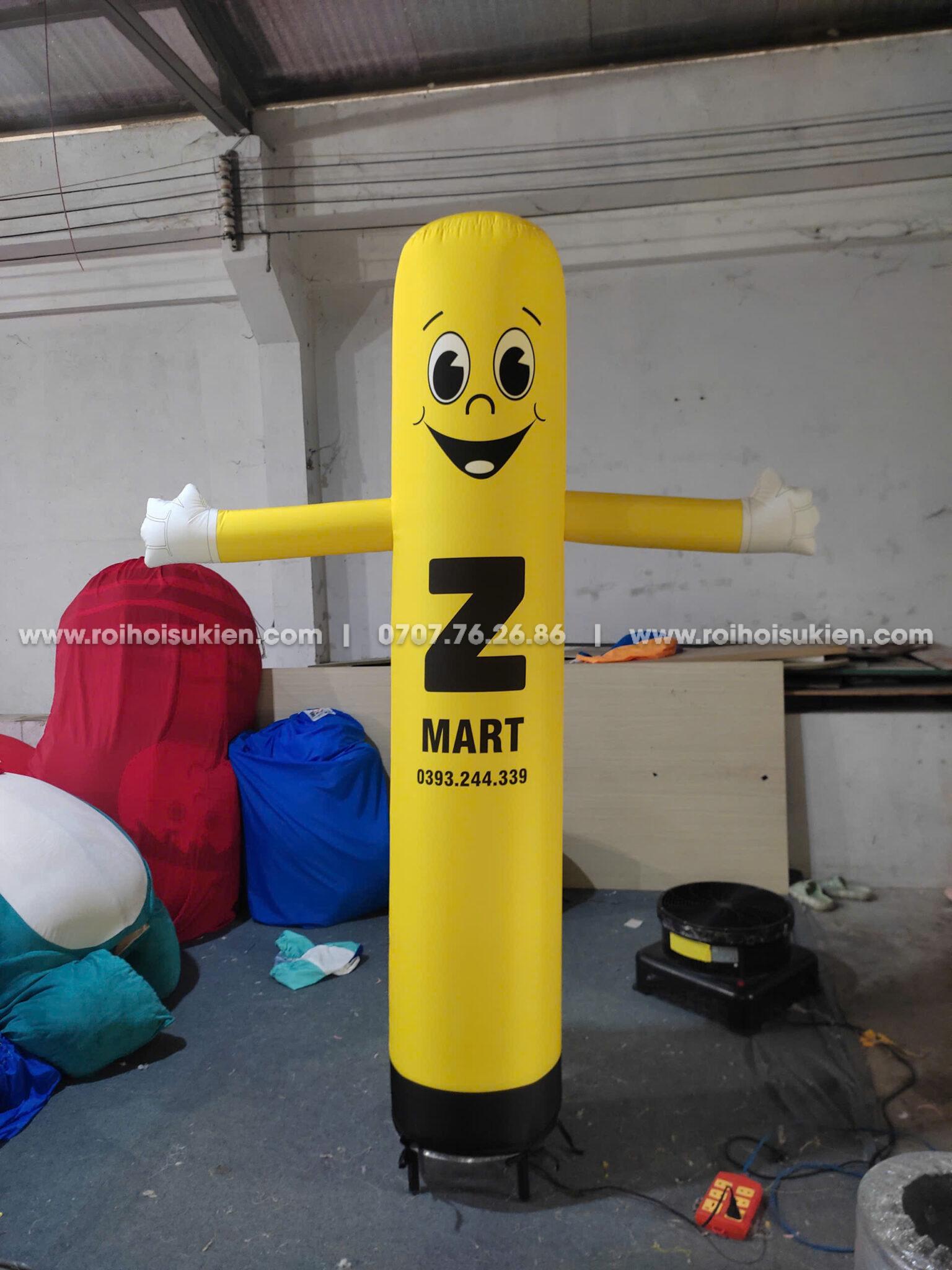 Sản xuất, thiết kế rối hơi quảng cáo, RỐI VẪY TRƯNG BÀY