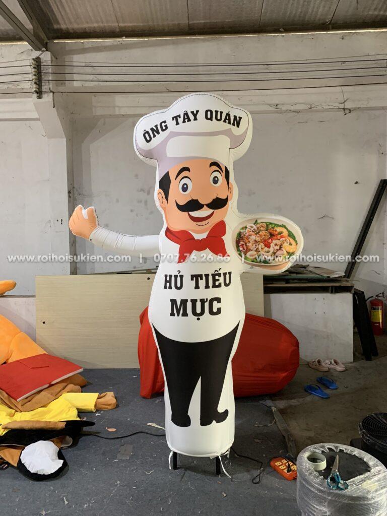 Sản xuất, thiết kế rối hơi quảng cáo, RỐI VẪY TRƯNG BÀY