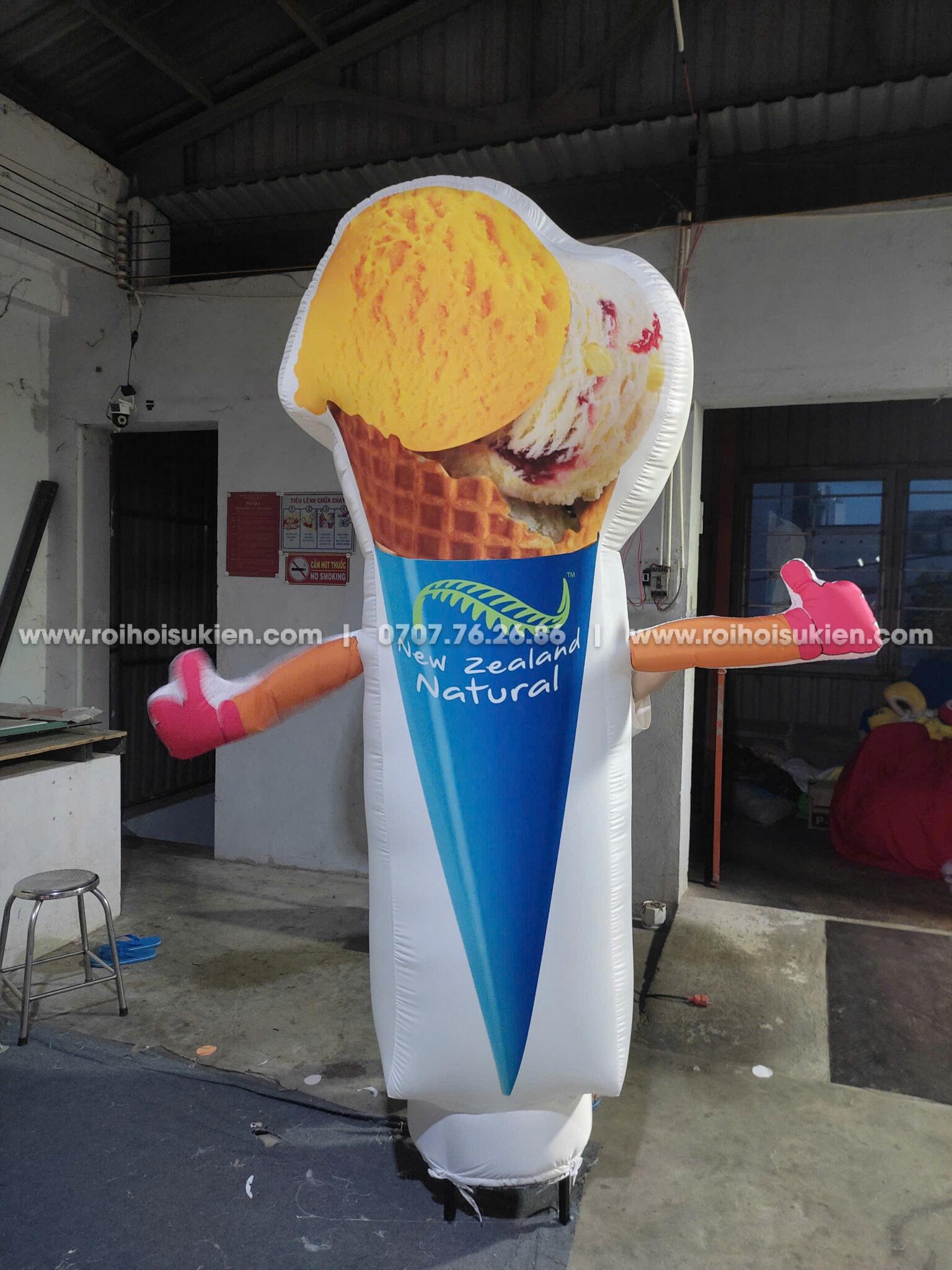 Sản xuất, thiết kế rối hơi quảng cáo, RỐI VẪY TRƯNG BÀY